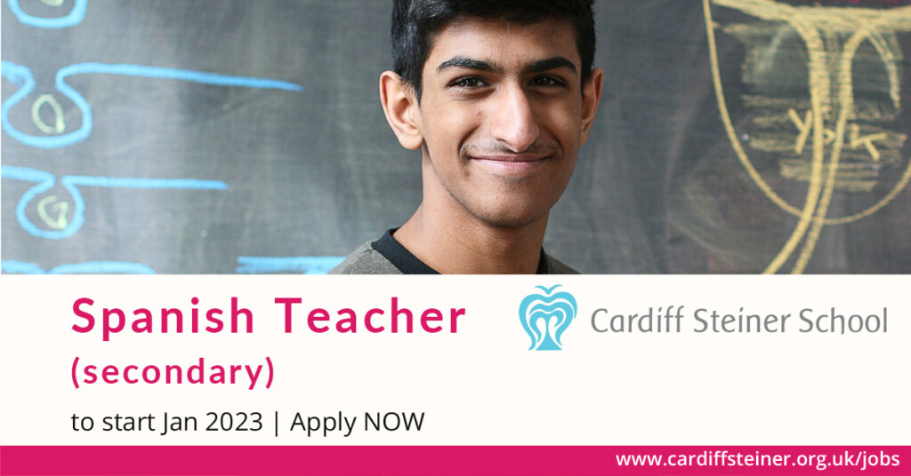 Job - Spanish Teacher (secondary) - Cardiff Steiner School
